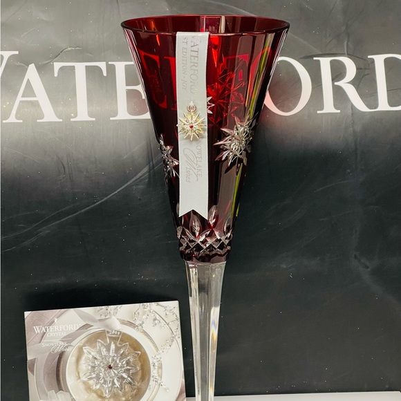 Waterford Crystal | Dining | Nib Waterford Snowflake 21 Wishes For Joy ...